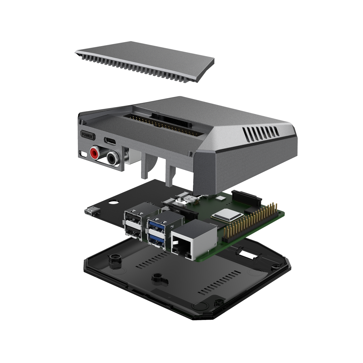 Argon Nanosound ONE Case for Raspberry Pi 4 – Argon 40 Designs