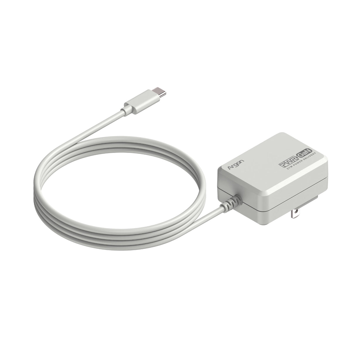 Argon PWR GaN USB-C PD Power Supply 27 Watts – Argon 40 Designs