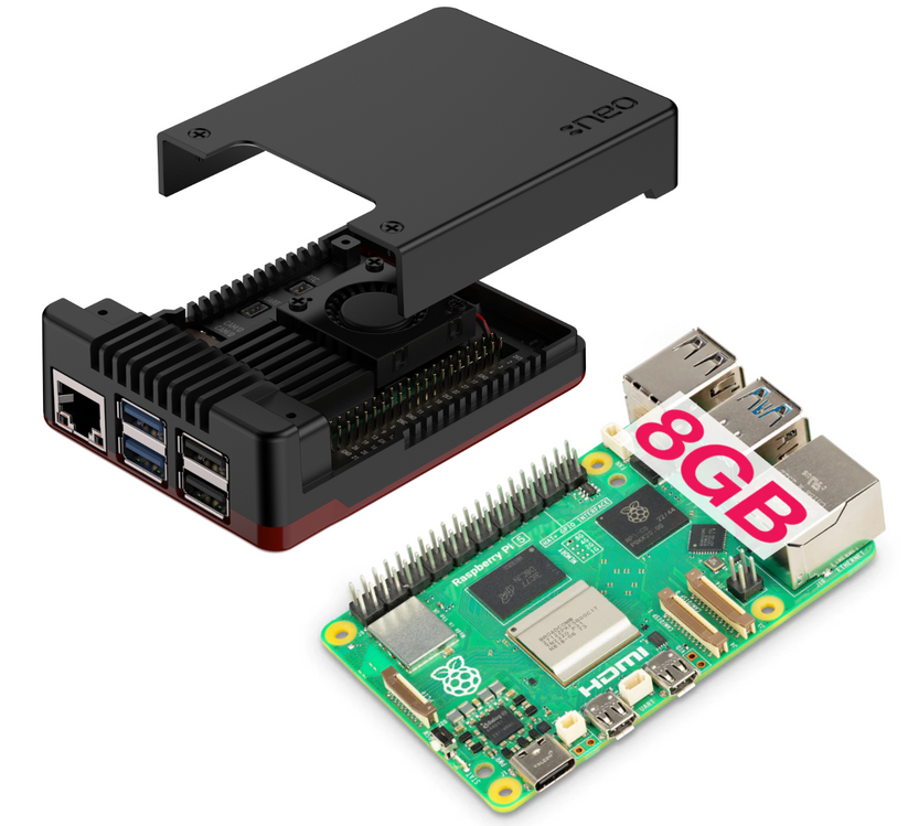 Argon NEO 5 x Raspberry Pi 5 Kit – Argon 40 Technologies Web Store