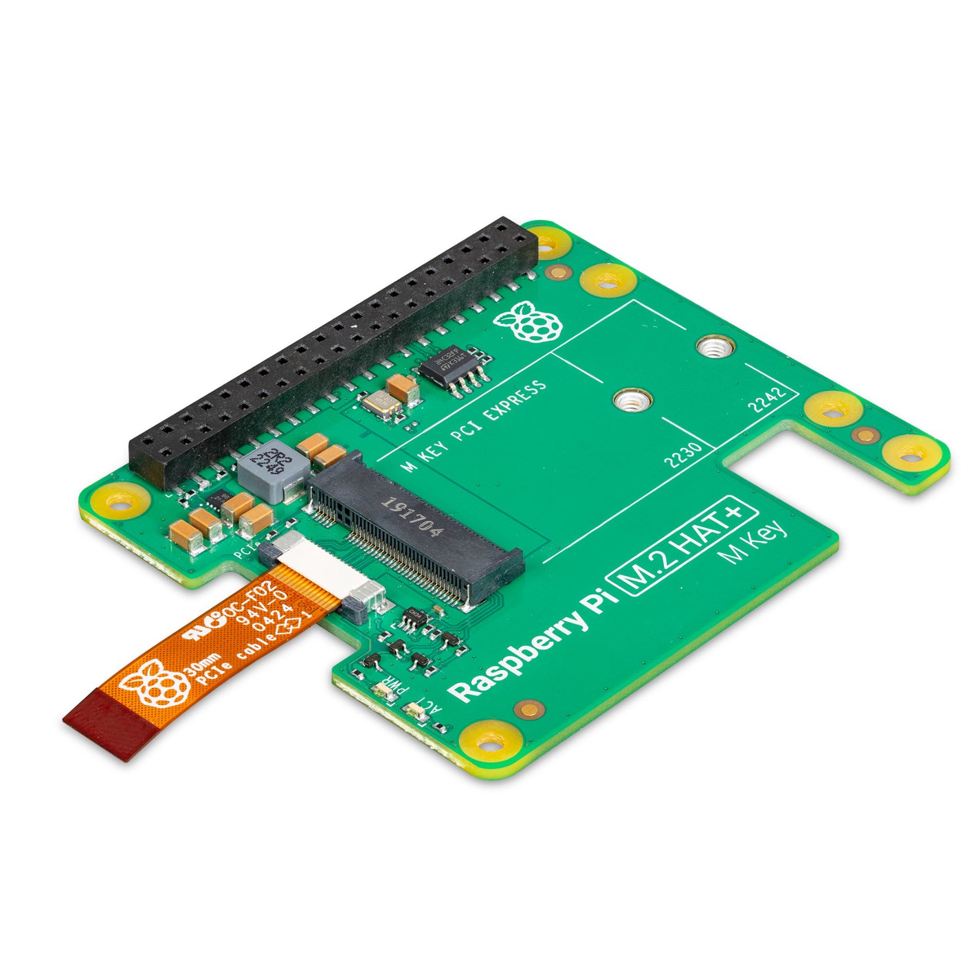 Raspberry Pi 5 Official M.2 HAT+ – Argon 40 Technologies Web Store