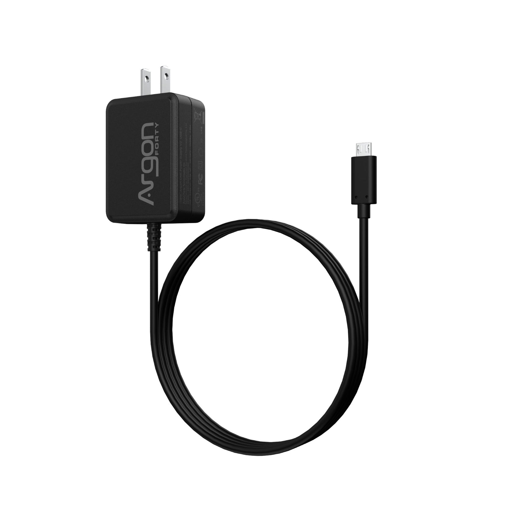 Argon Micro USB Power Supply 15 Watts 5 Volts – Argon 40 Technologies ...