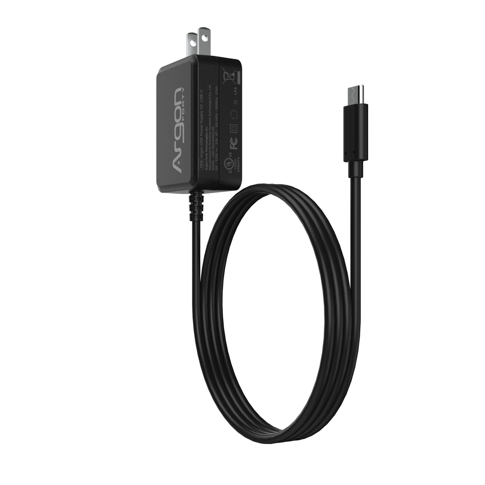 Argon Type-C Power Supply 18 Watts 5 Volts – Argon 40 Technologies Web ...