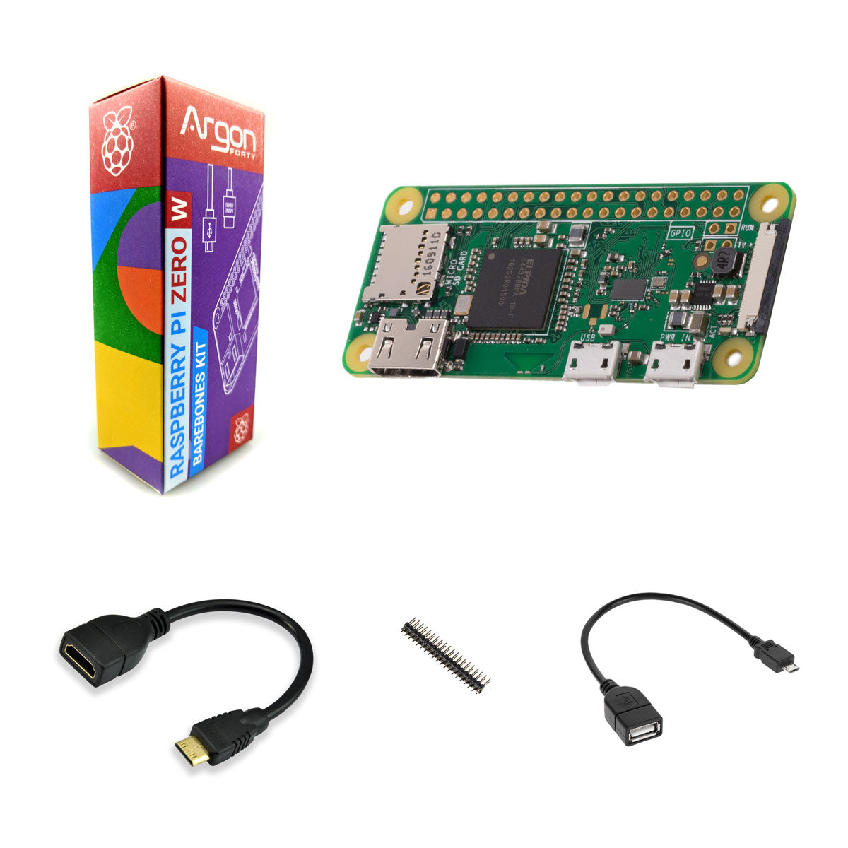 Raspberry Pi Zero W Kit – Argon 40 Technologies Web Store